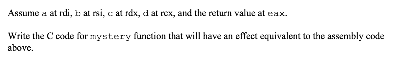 Solved You are given the following information. A function | Chegg.com