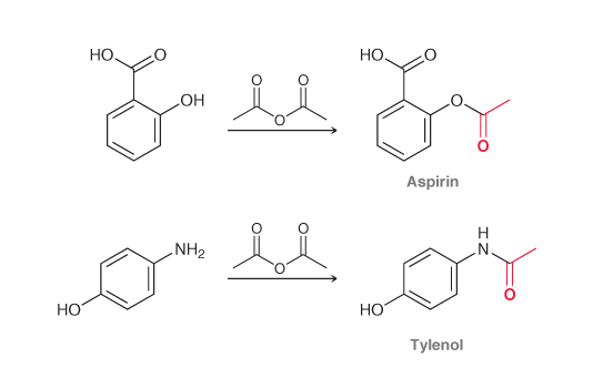 Solved H0, H0. OH Aspirin NH2 H .N N. H0 H0 Tylenol | Chegg.com