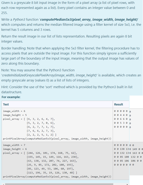 Solved Given is a greyscale 8 bit input image in the form of | Chegg.com