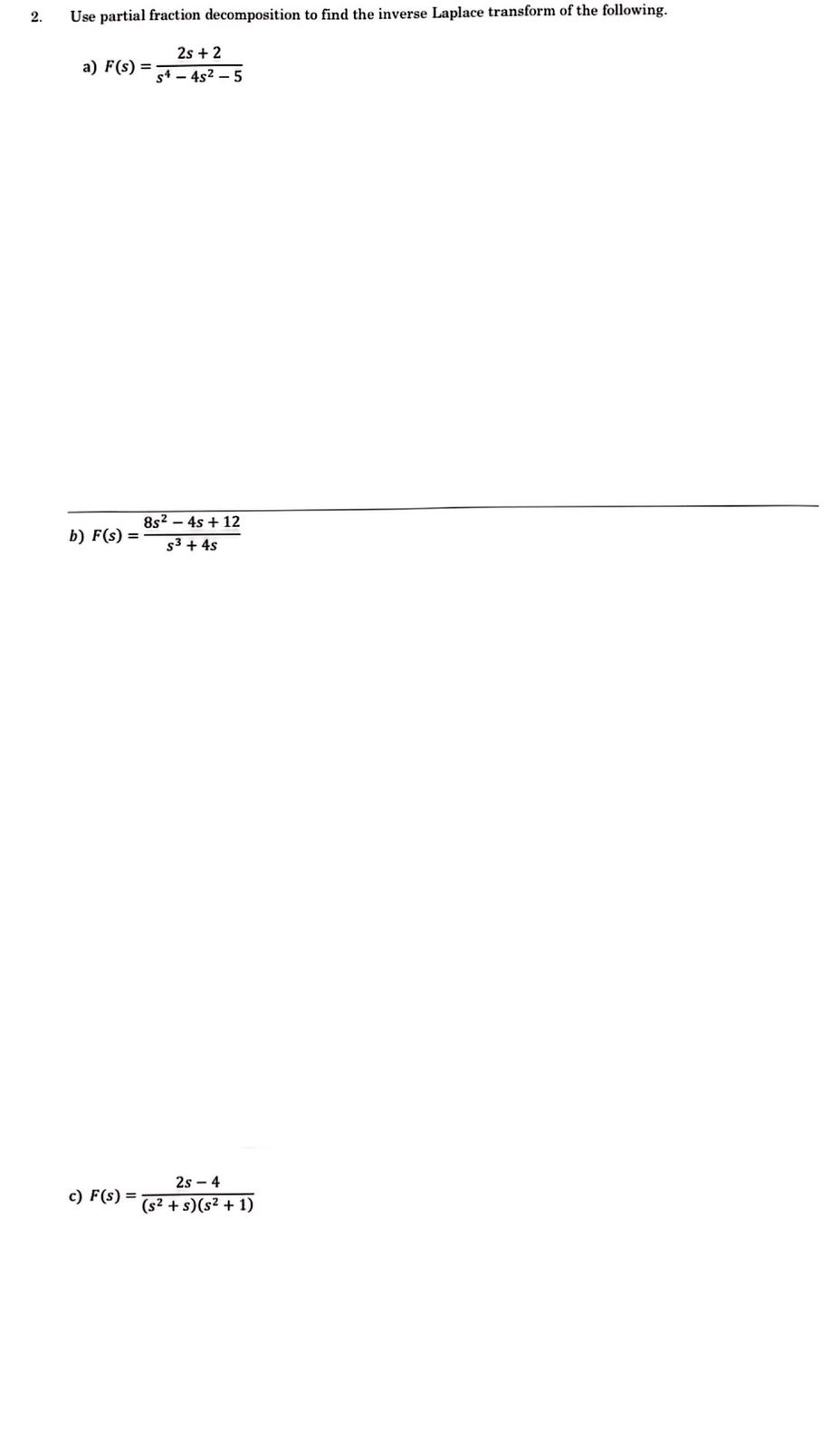 Solved Distinct Linear Factors | Chegg.com