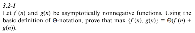 Solved Let f(n) and g(n) be asymptotically nonnegative | Chegg.com Solved Let f(n) and g(n) be asymptotically nonnegative | Chegg.com