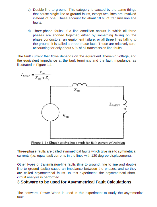 Objectives a) To perform the asymmetrical fault | Chegg.com