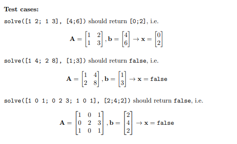 Solved 4 Solving linear systems (20 points) With the RREF | Chegg.com
