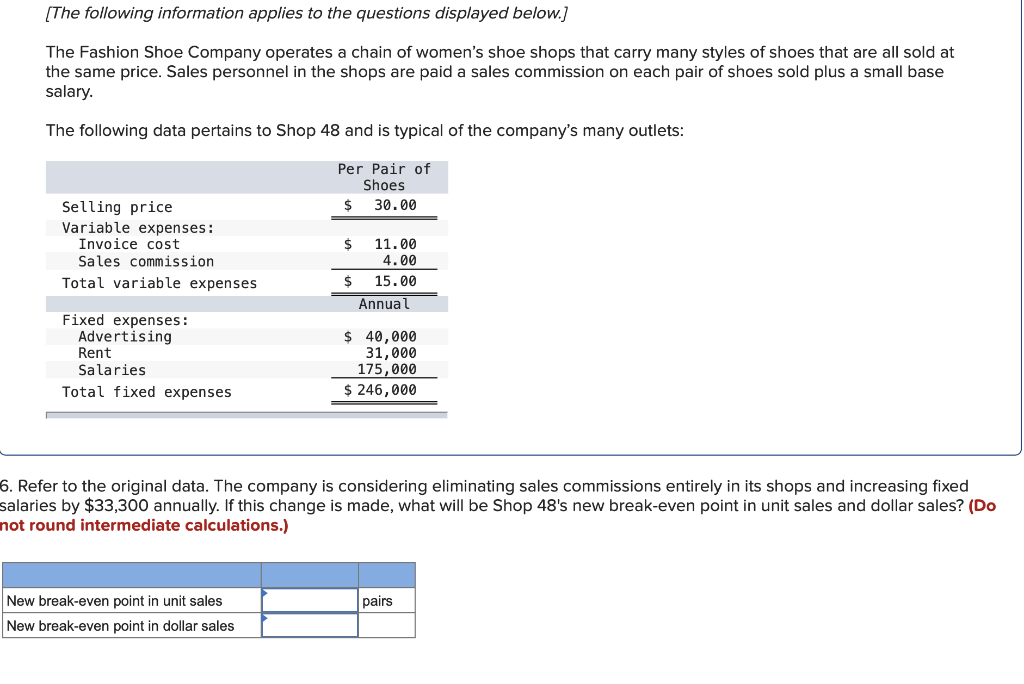 Solved (The following information applies to the questions | Chegg.com