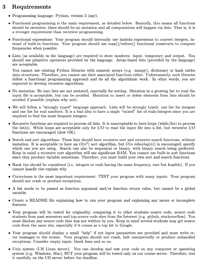 Solved Functional programming: Finding the k most frequent | Chegg.com