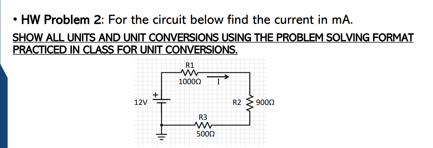 Solved - HW Problem 2: For the circuit below find the | Chegg.com