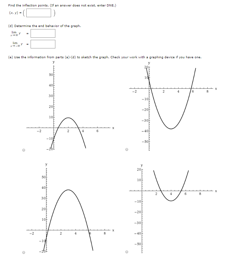 Solved Consider the following. y = 5x2 - 30x + 7 (a) Find | Chegg.com