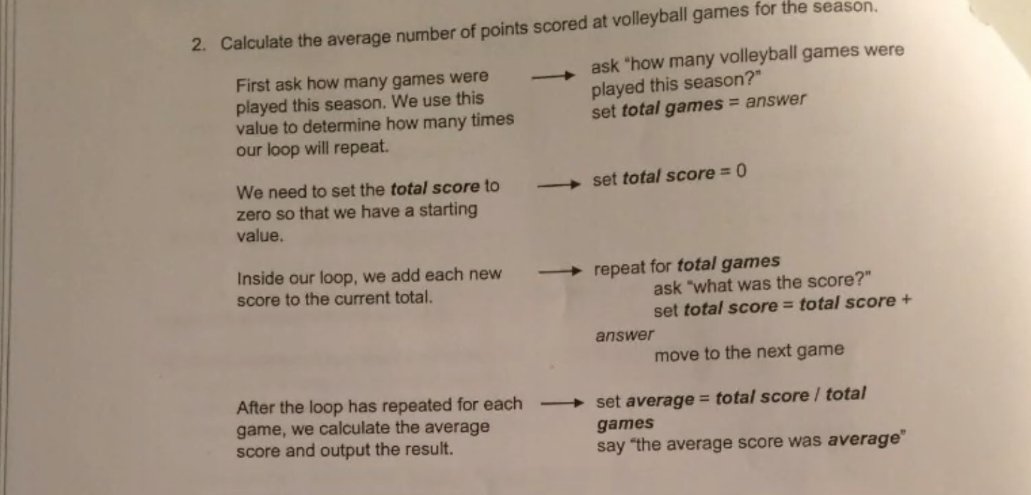 Solved Examples with Solutions Write a program to solve each | Chegg.com