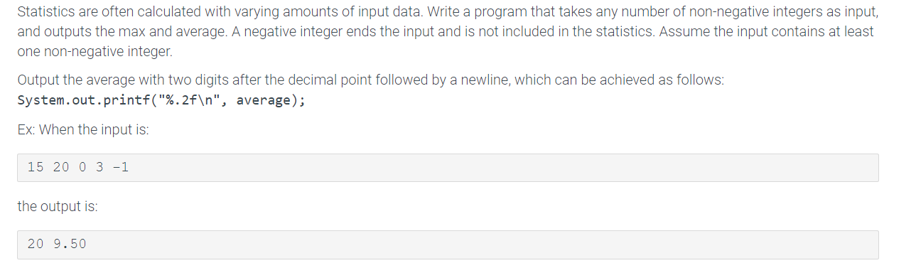 Solved Statistics are often calculated with varying amounts | Chegg.com