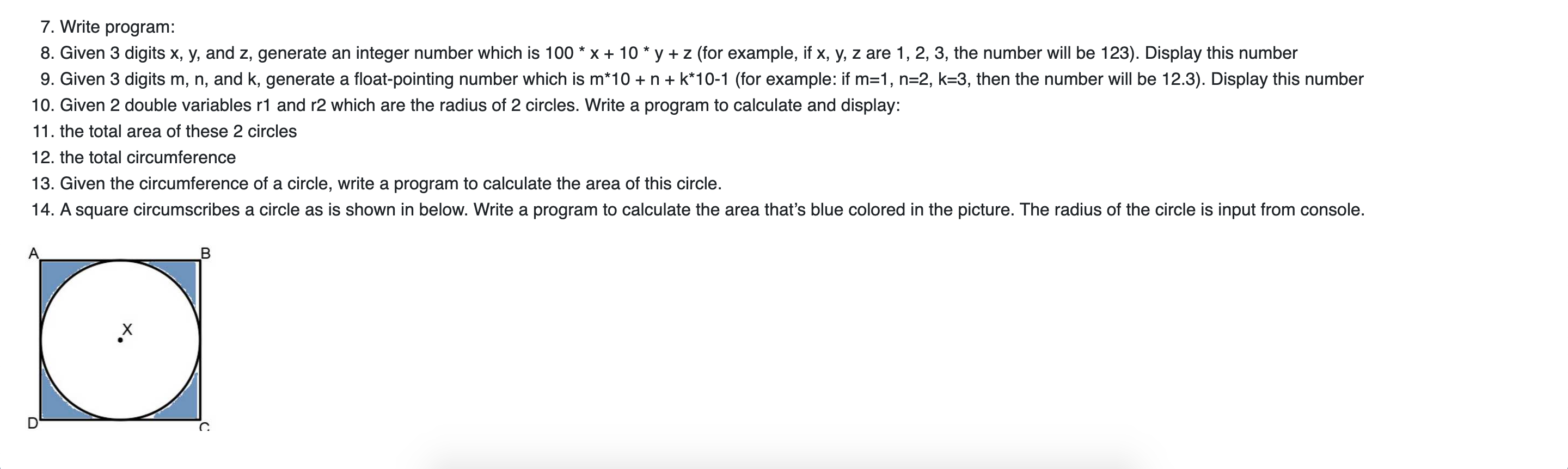 Solved CSE 118 Computer Science Fundamentals of Programming | Chegg.com