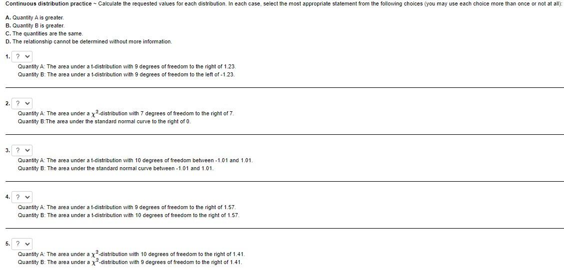 Solved A. Quantity A is greater. B. Quantity B is greater- | Chegg.com