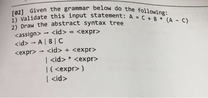 Solved (03] Give a brief definition to the following: static | Chegg.com