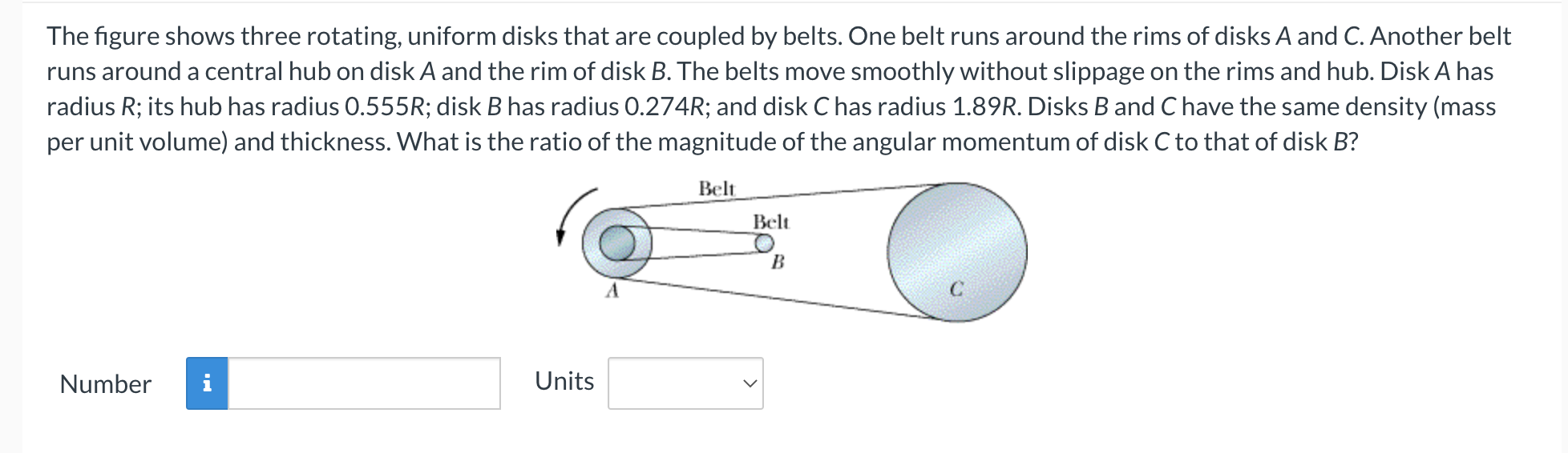 Solved The figure shows three rotating, uniform disks that | Chegg.com