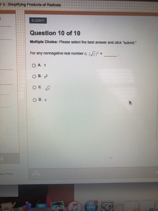 Solved Y3: Simplifying Products of Radicals SUBMIT Question | Chegg.com