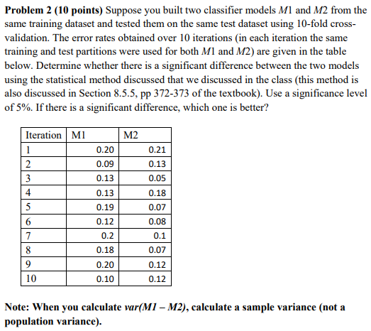 Solved Determine whether there is a significant difference | Chegg.com