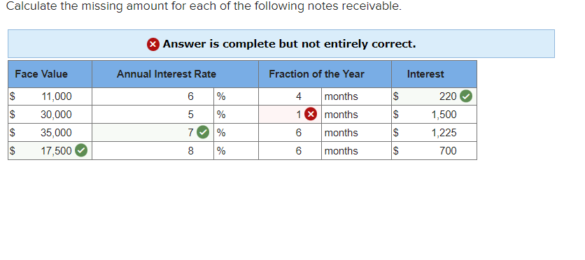 Solved Answer is complete but not entirely correct. | Chegg.com