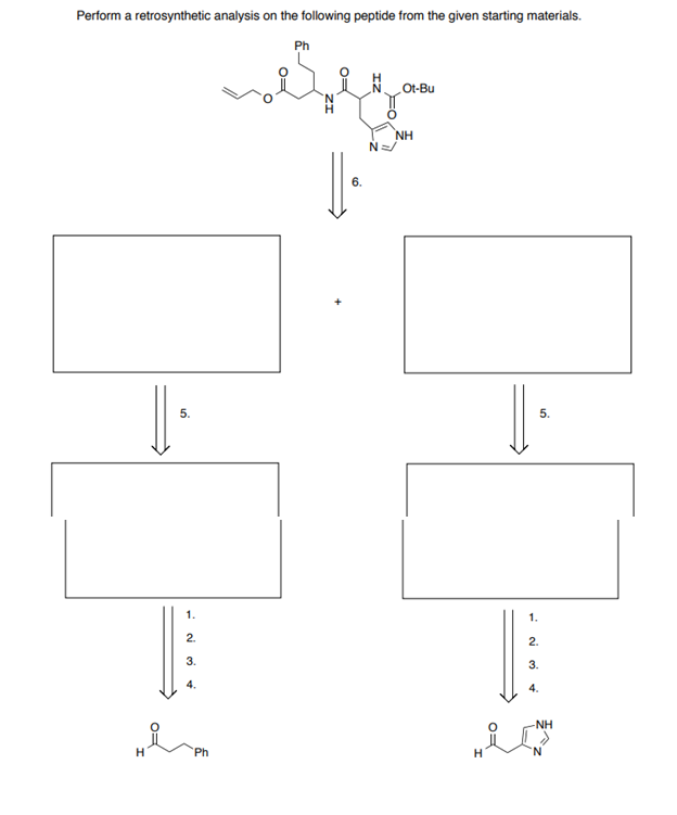 Solved Perform a retrosynthetic analysis on the following | Chegg.com