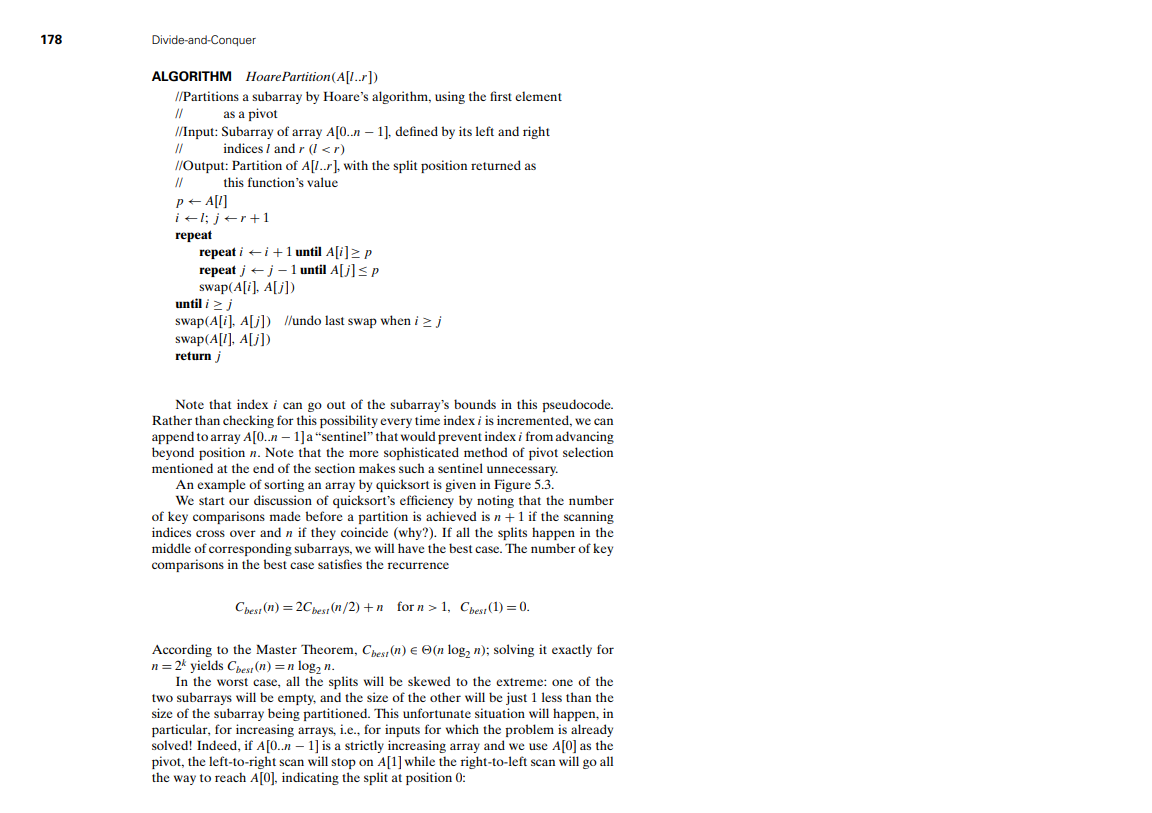 Exercise 2 [16 marks Hoare Algorithm Reference Hoare | Chegg.com