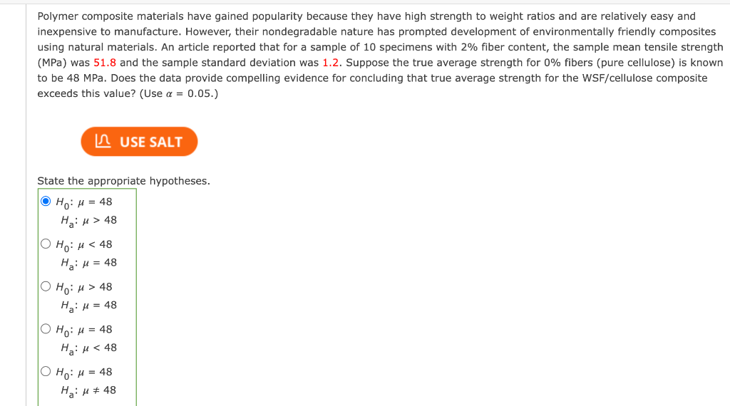 Solved Polymer composite materials have gained popularity | Chegg.com