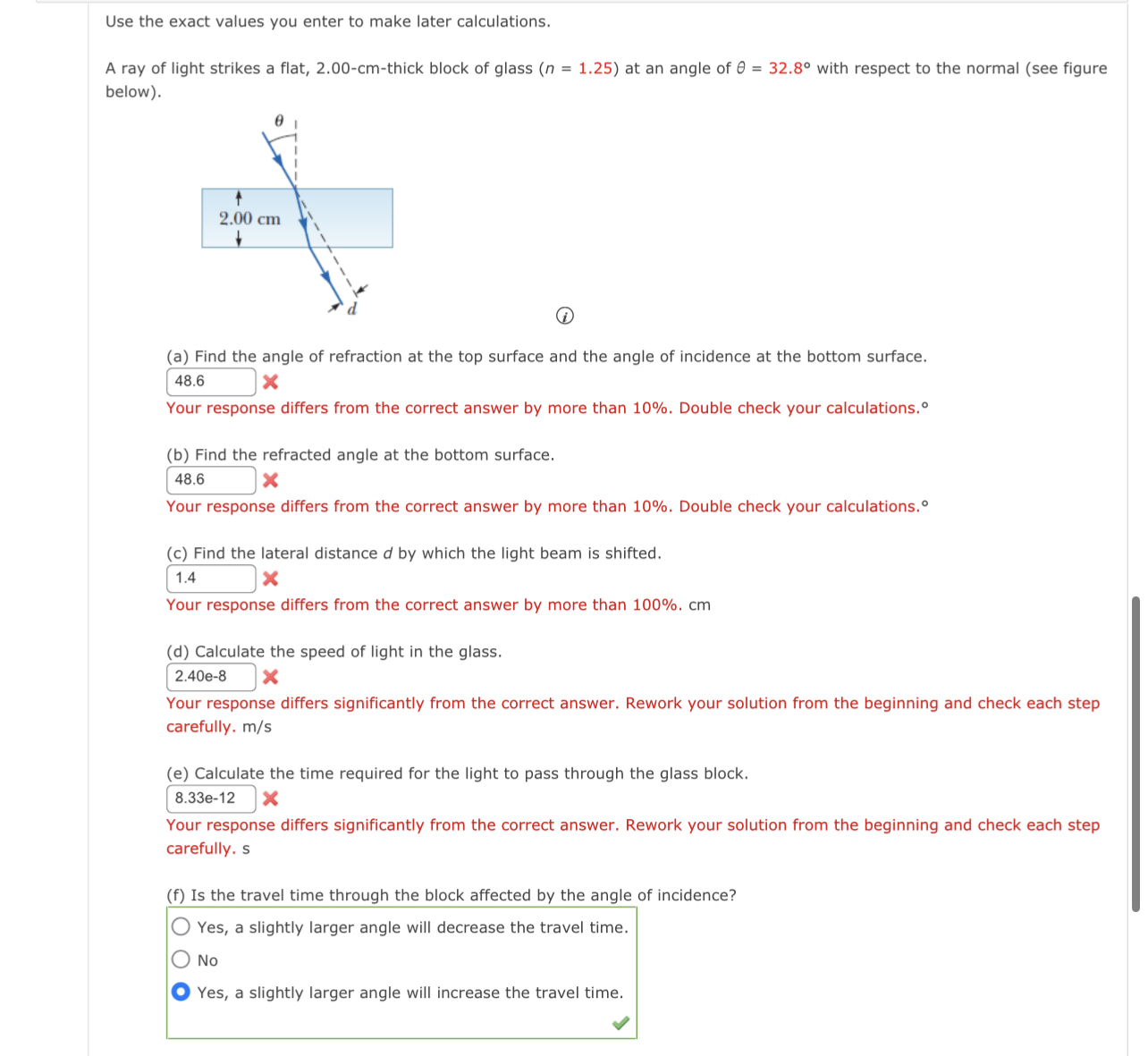 Solved Use the exact values you enter to make later | Chegg.com