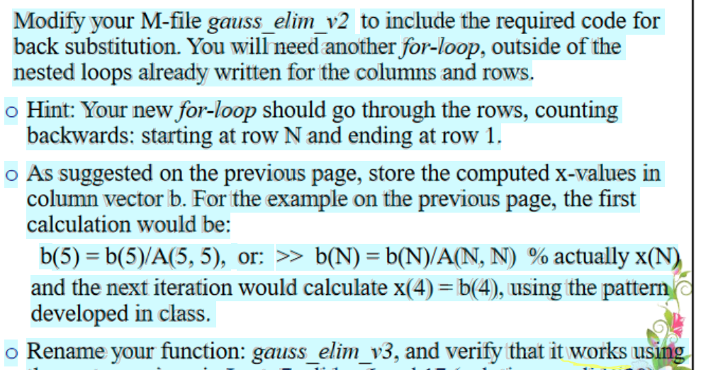 using Matlab below is my | Chegg.com