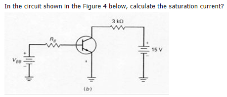 Solved In the circuit shown in the Figure 4 below, calculate | Chegg.com