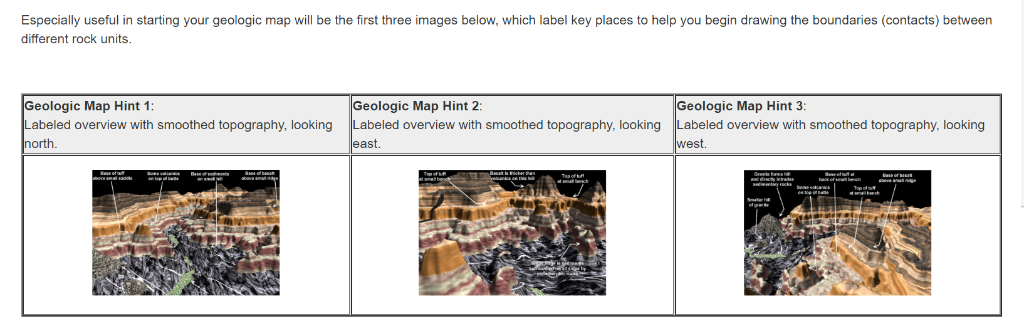 Solved Name Topographic Map of Painted Canyon W119 45 | Chegg.com