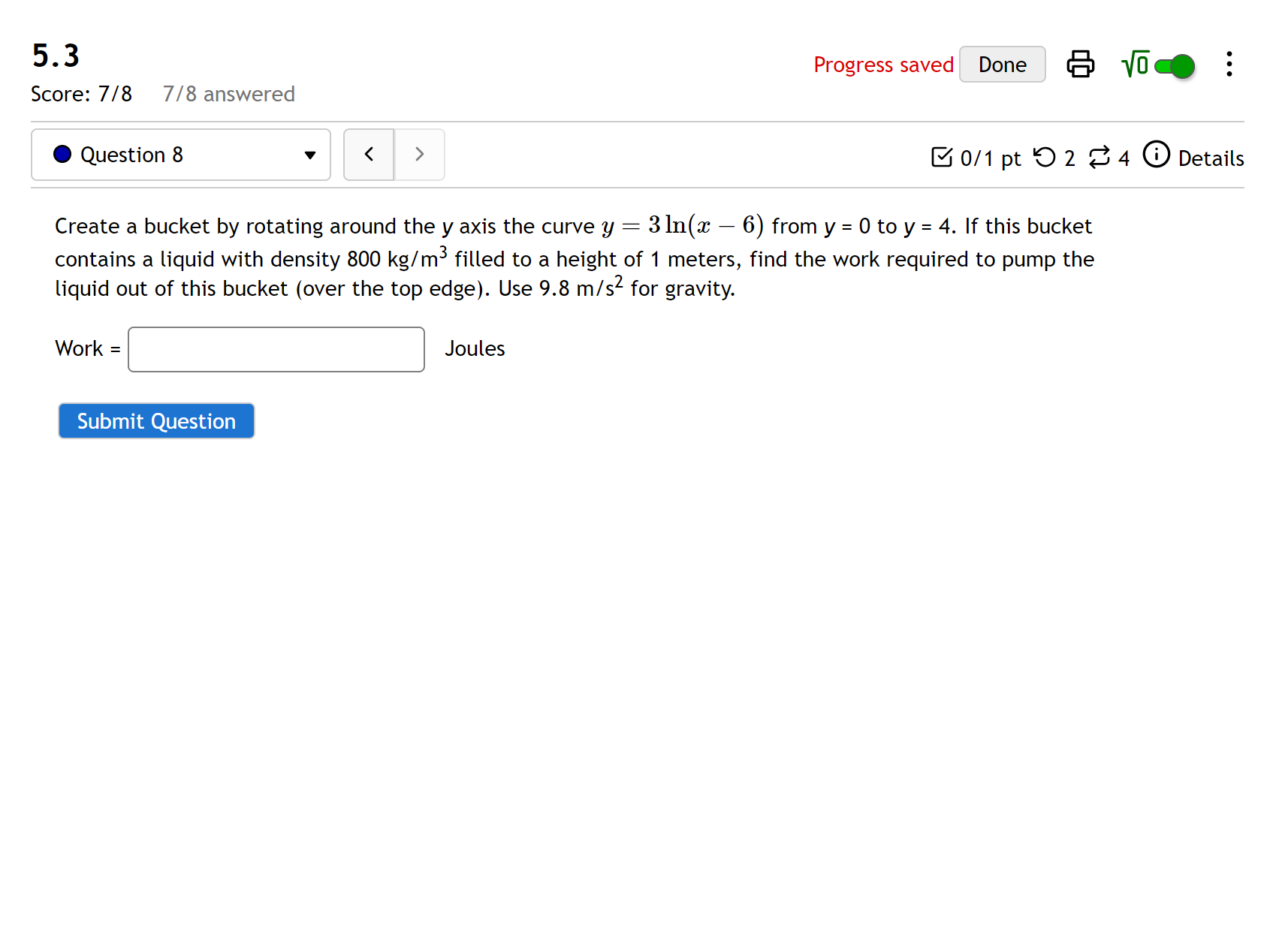 Solved Create a bucket by rotating around the y axis the | Chegg.com