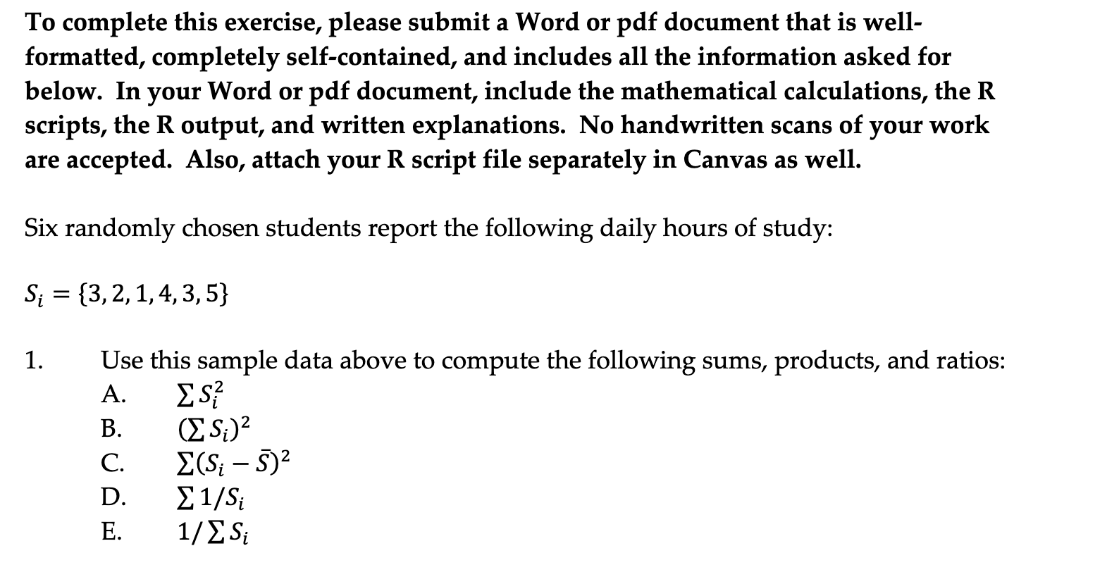 Solved To complete this exercise, please submit a Word or | Chegg.com
