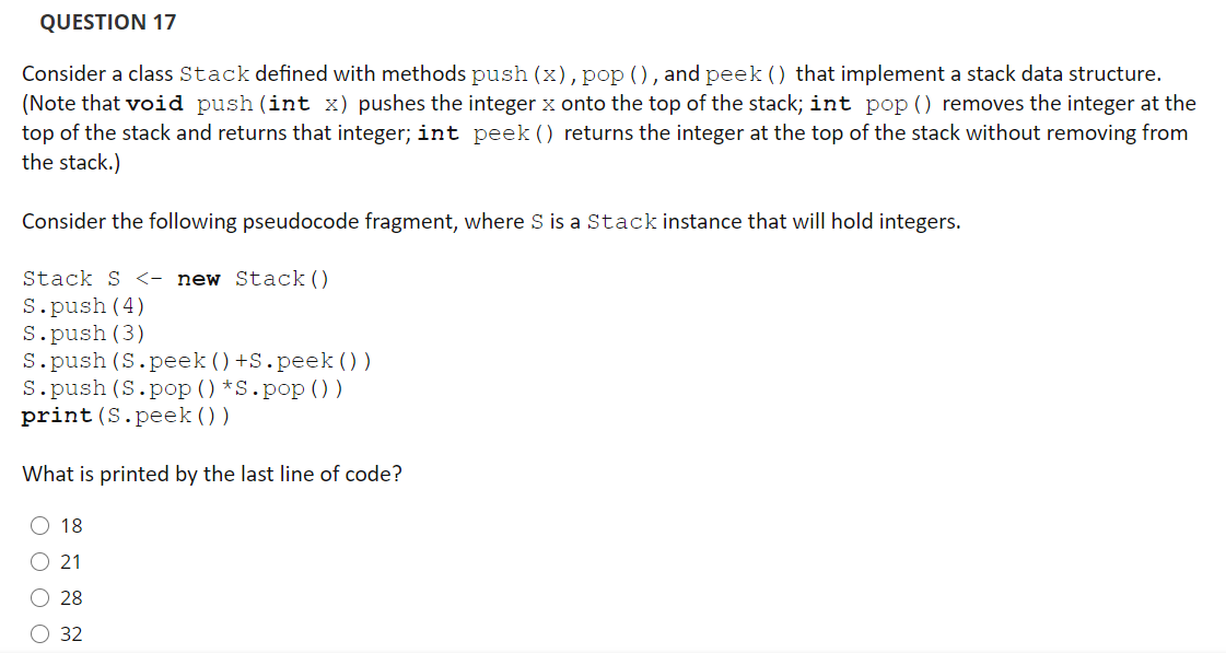 Solved QUESTION 15 In the linked list implementation of the | Chegg.com