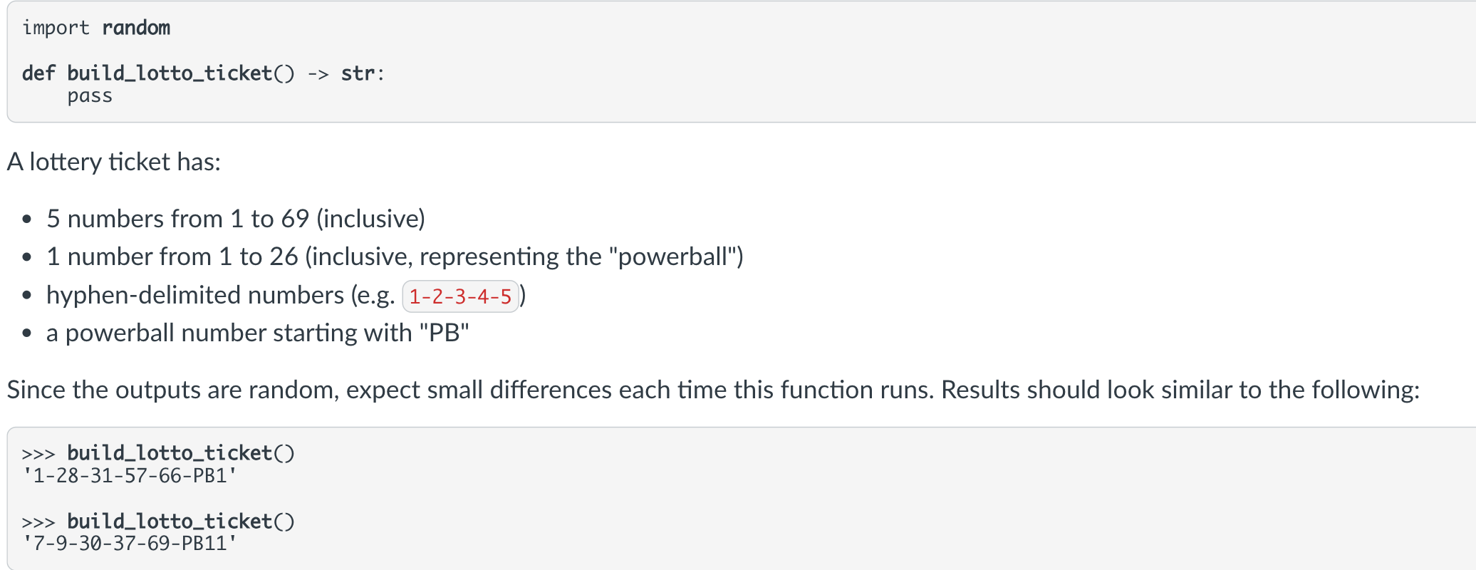 Solved Let's write a function to collect a grocery list from | Chegg.com