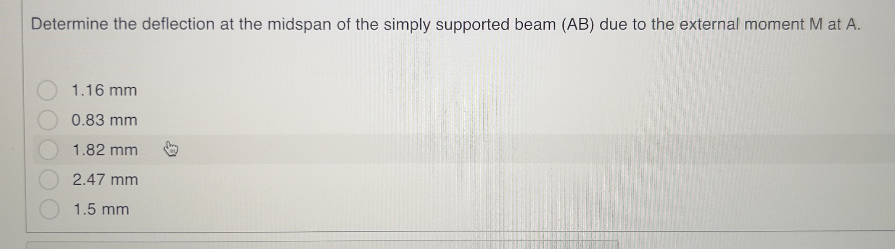 Solved Determine The Deflection At The Midspan Of The Simply