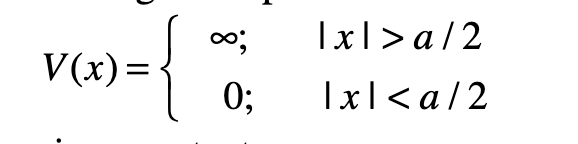 With A A Constant Calculate The Energy Levels En