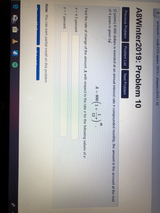 Solved webwork/ math 1115-winter-2019/ a8winter2019/ 10 | Chegg.com Solved webwork/ math 1115-winter-2019/ a8winter2019/ 10 | Chegg.com