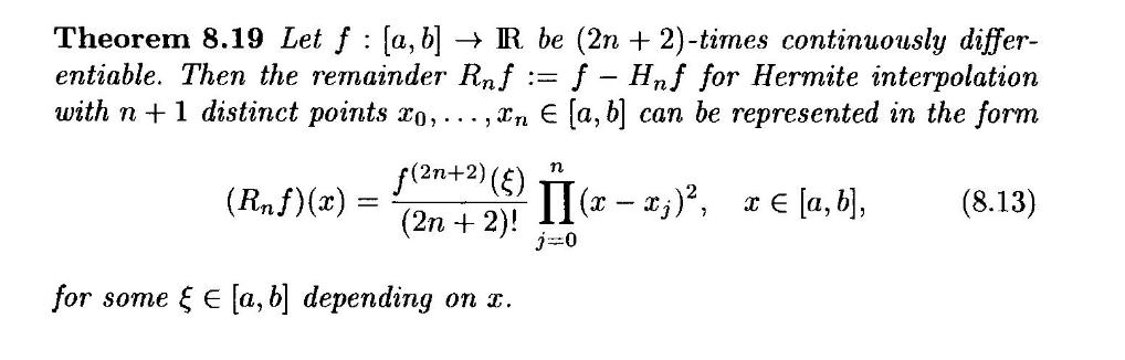 Solved Prove Theorem 8 19 I E The Representation Of The