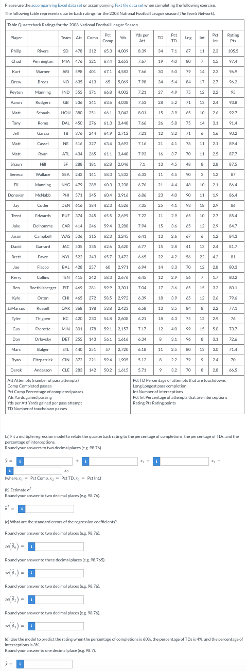 Solved Please use the accomparying Excel data set or | Chegg.com Solved Please use the accomparying Excel data set or | Chegg.com