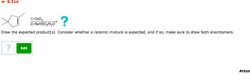 Solved Draw the expected product(s). Consider whether a | Chegg.com