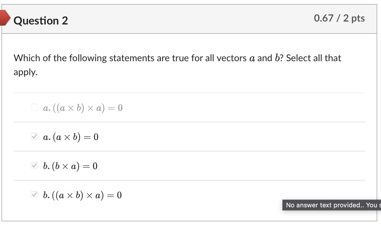Solved Question 2Which of the following statements are true | Chegg.com