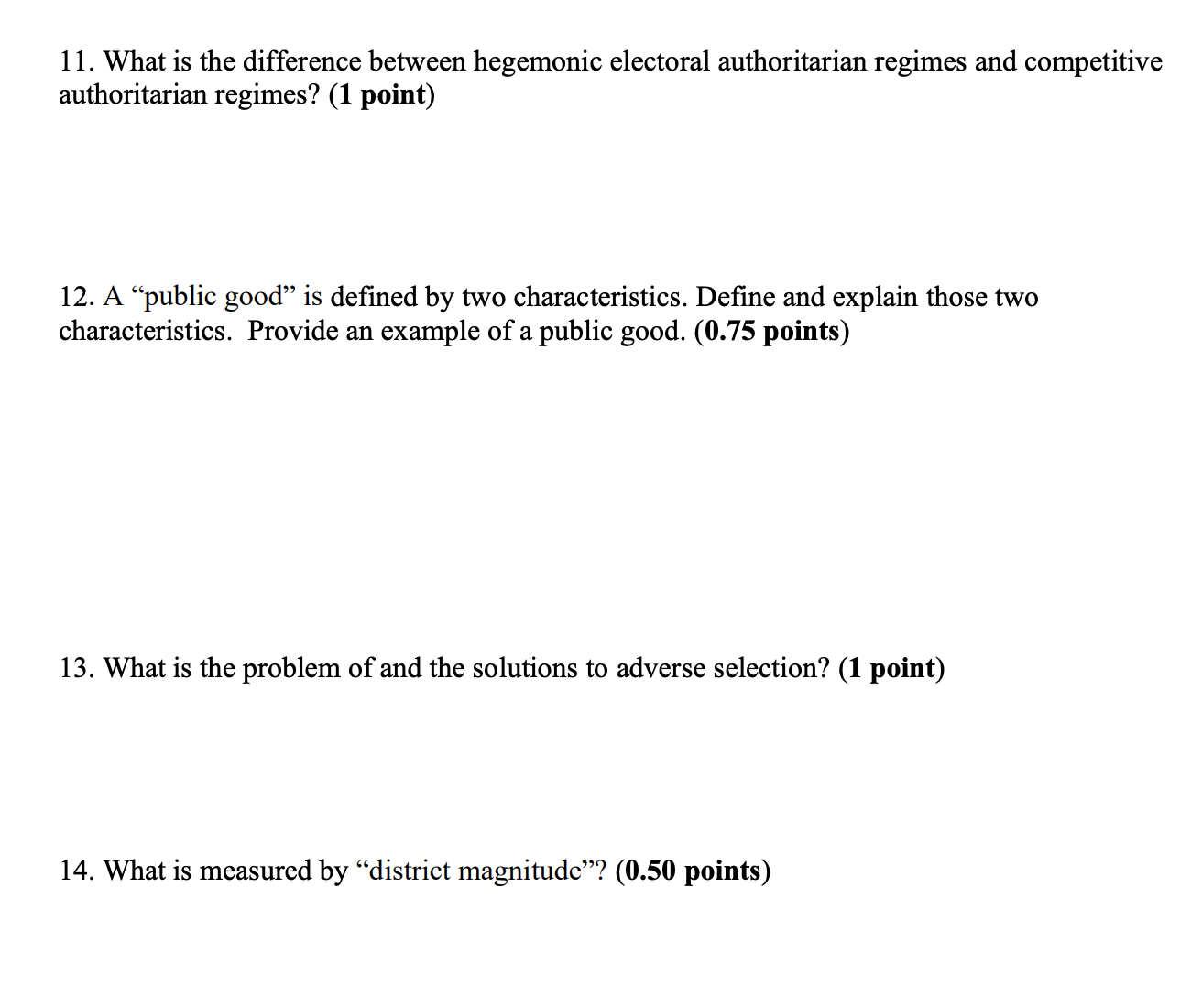Solved 11. What is the difference between hegemonic | Chegg.com