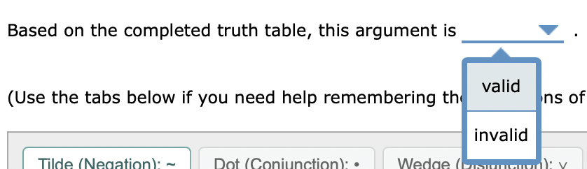5. Truth Tables for Validity - 8 Rows You can use a | Chegg.com