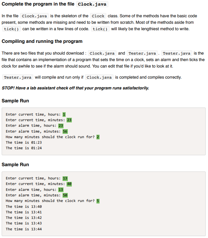 Solved Please help with Java programming! This code is to | Chegg.com