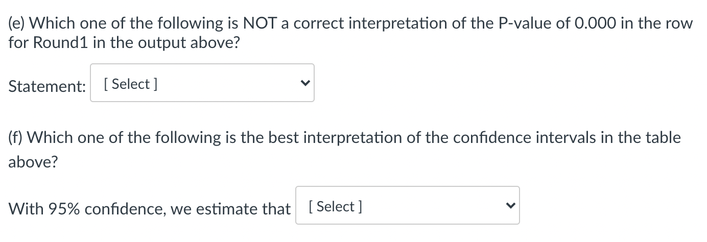 Solved Summary output for fitting a linear regression model | Chegg.com