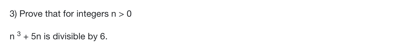 Solved For Q1-Q4 use mathematical induction to prove the | Chegg.com