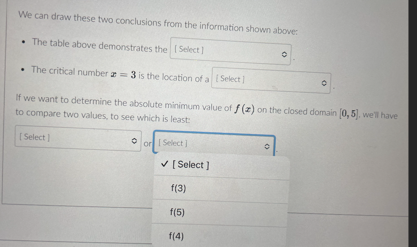 Solved Consider A Continuous Function F X Which Is