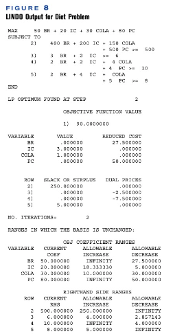 Solved 3 Consider the diet problem discussed in Section 3.4. | Chegg.com