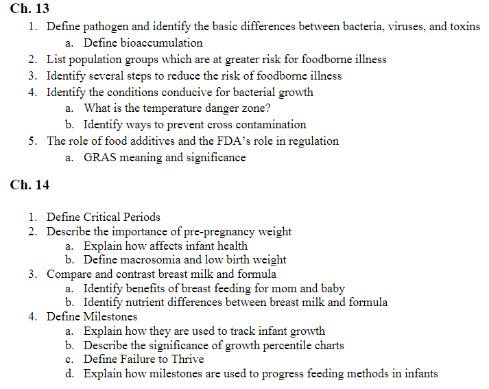 Solved Ch. 13Define pathogen and identify the basic | Chegg.com