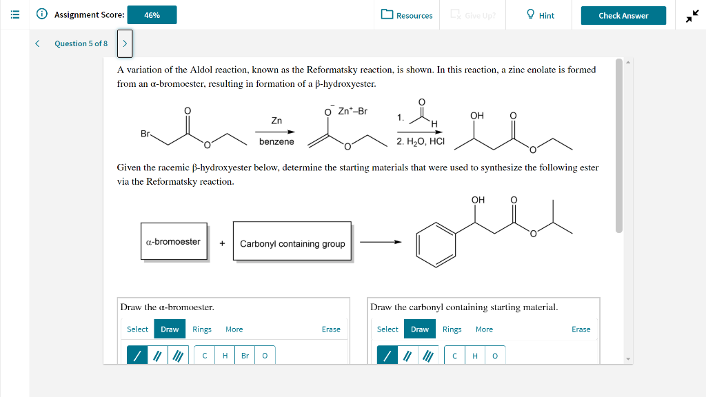 Solved A variation of the Aldol reaction, known as the | Chegg.com
