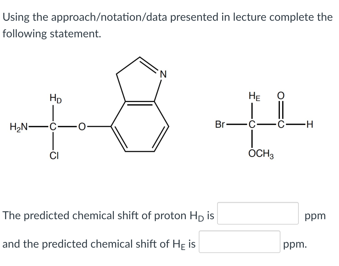 Solved Using the approach/notation/data presented in lecture | Chegg.com