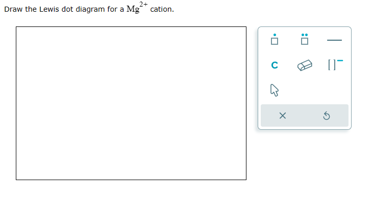 Solved Draw the Lewis dot diagram for a Mg2+ ﻿cation. | Chegg.com