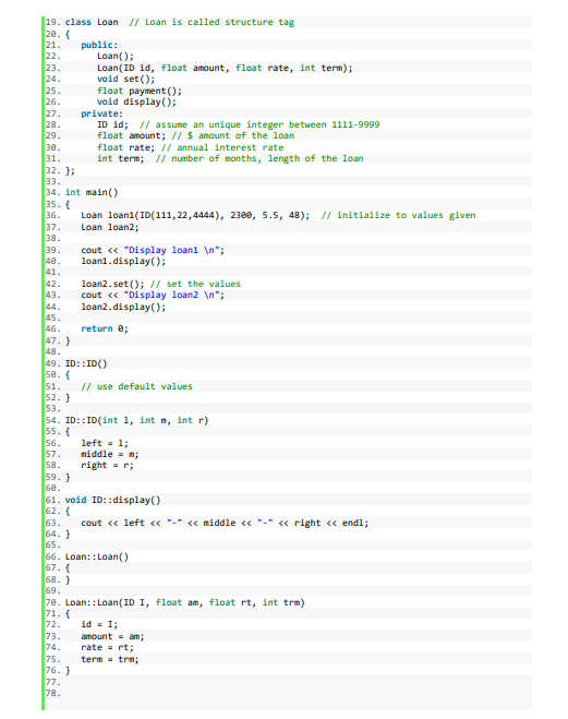 Solved It is possible to use a class inside another one. For | Chegg.com